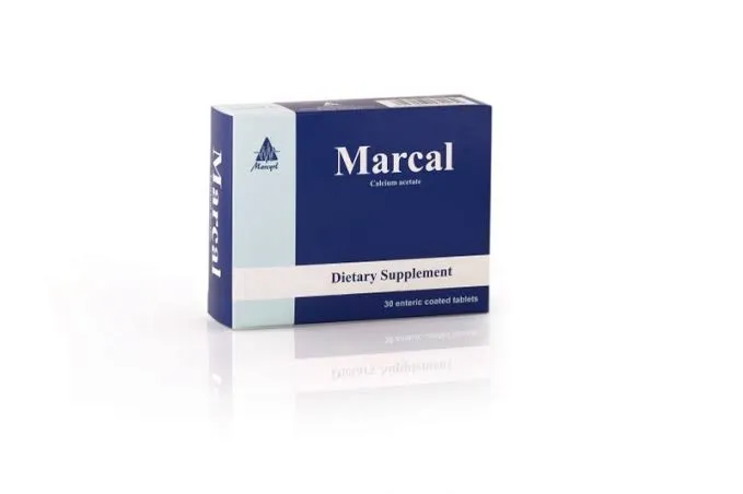 ماركال اقراص 700 مجم كالسيوم marcal tab لمرضى الكلى | 30 قرص - شفاء