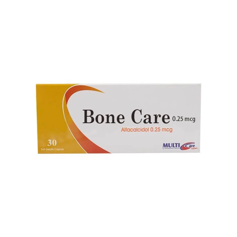 كبسولات بون كير 0.25 مكجم فيتامين د bone care | ٣٠ كبسوله - شفاء