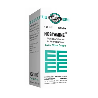 نوستامين | نقط لحساسية العين والتهاب الأنف | 15مل - شفاء