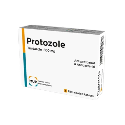 دواء بروتوزول مضاد للطفيليات والبكتيريا 500 مجم | 12 قرص - شفاء