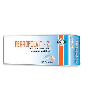 فيروفول فيتامين زد | 30 كبسولة - شفاء