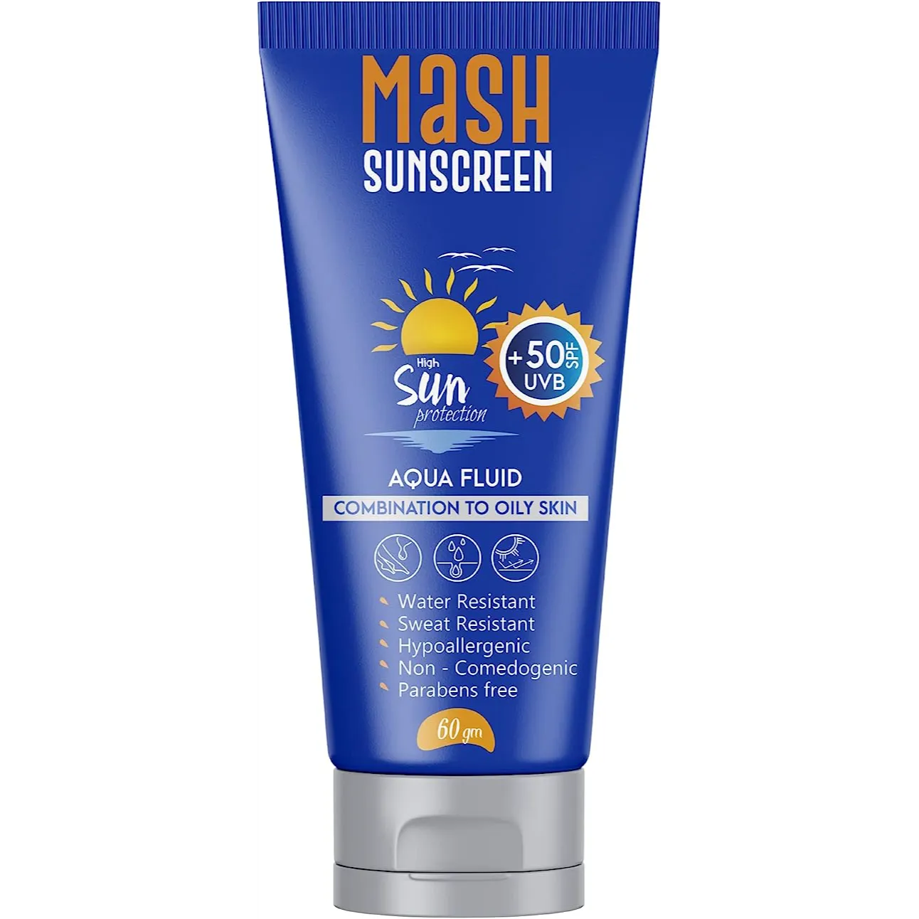ماش صن بلوك للبشرة الدهنية سائل واقى من الشمس | 60 جم - شفاء