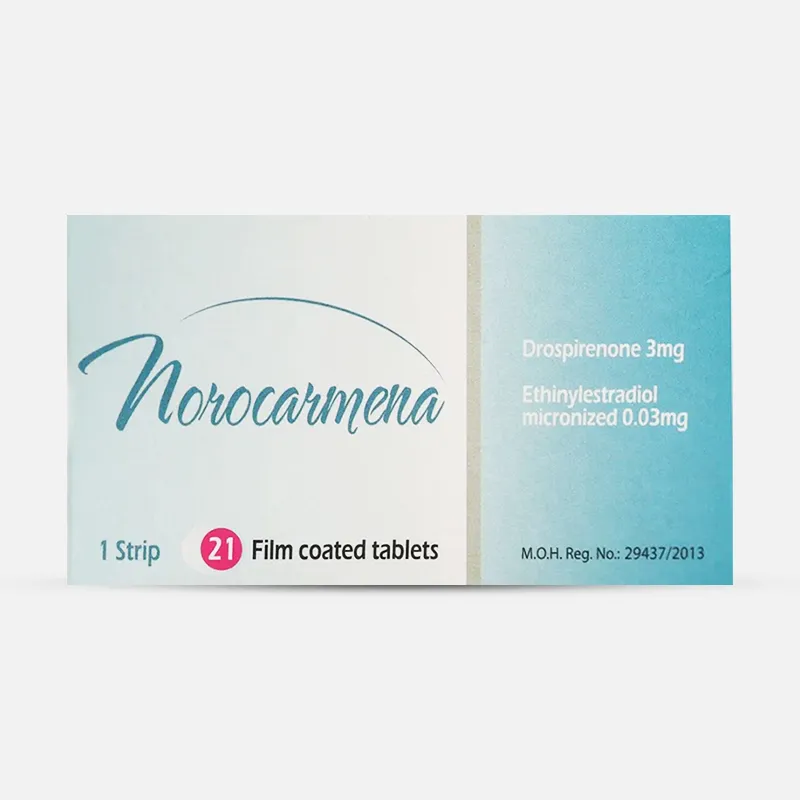 نوروكارمينا اقراص منع الحمل norocarmena tab | ٢١ قرص - شفاء